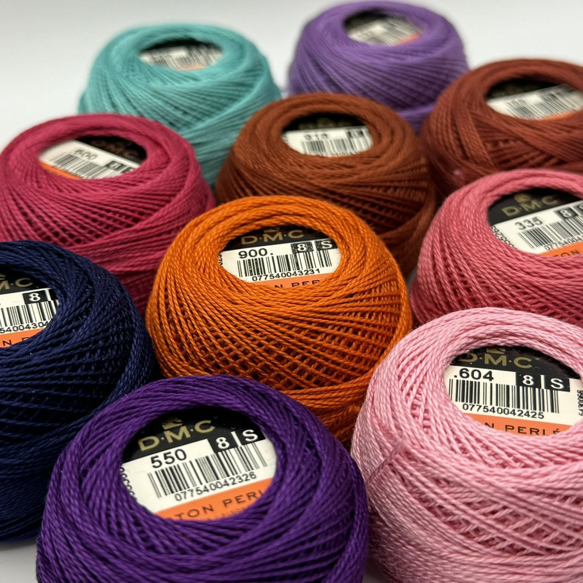 Køb DMC Perlegarn nr. 8 her hos Traadmagi